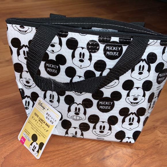Daiso | Bags | Nwt Daiso Mickey Mouse Tote Lunch Bag | Poshmark